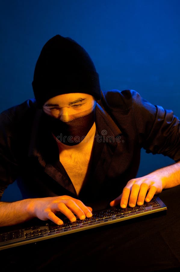 Computer hacker stock photo. Image of computer, keyboard - 19009094