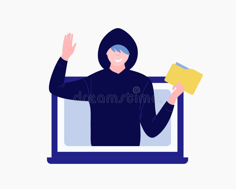 Computer Goodbye Stock Illustrations – 237 Computer Goodbye Stock ...