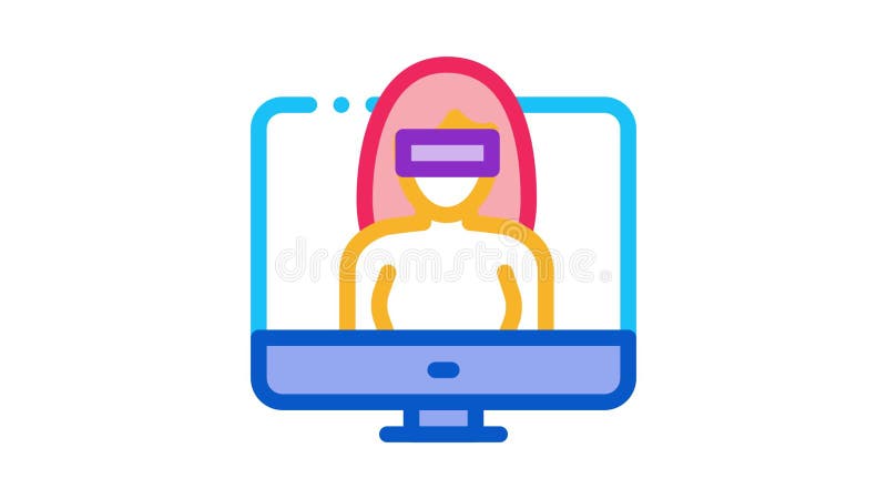 Hacker Man Animation Typing on Laptop Keyboard and Breaking Password.4K ...