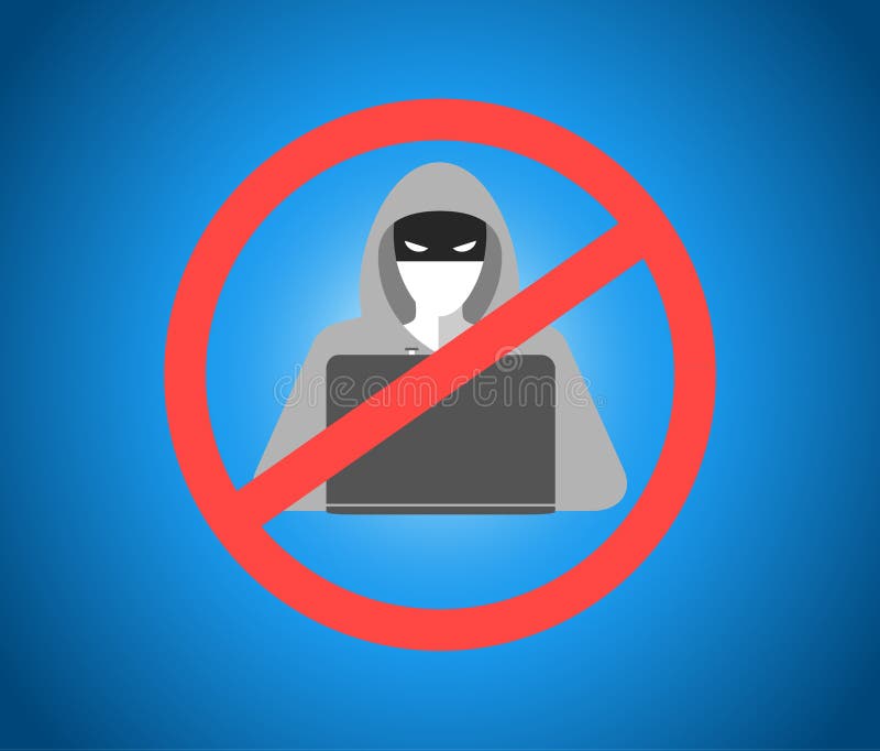 Hacker hacking logo stock vector. Illustration of hands - 111386778