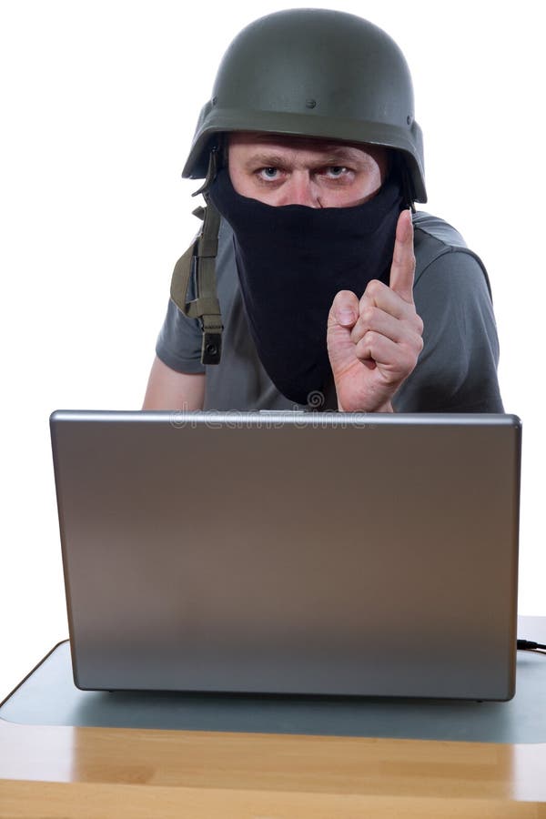 Computer hacker stock image. Image of illegal, dark, camouflage - 30390623