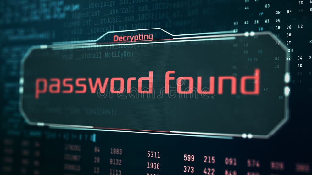 Computer hacking concept stock illustration. Illustration of concept ...