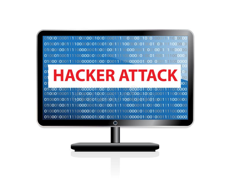 Computer hacking stock illustration. Illustration of internet - 365612