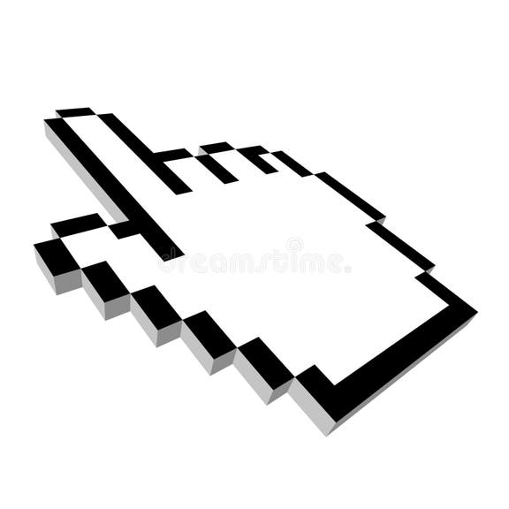 Computer Hand Cursors 3d Stock Illustrations – 73 Computer Hand Cursors ...