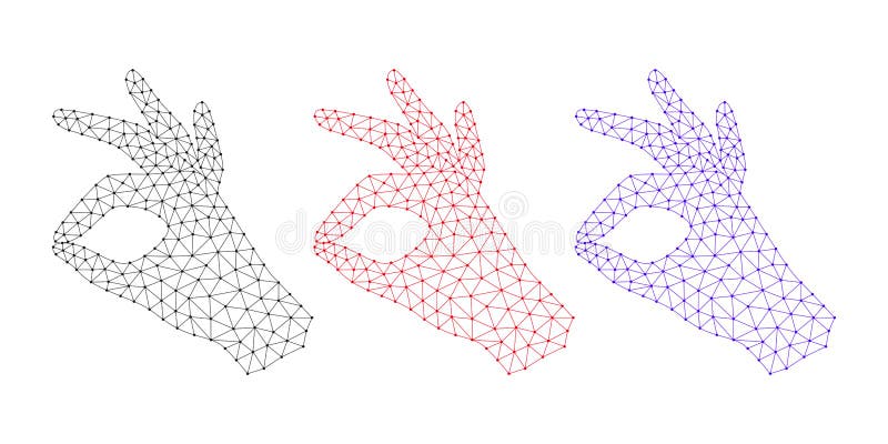 Okay Man Silhouette - Vector Stick Figure Stock Vector - Illustration ...