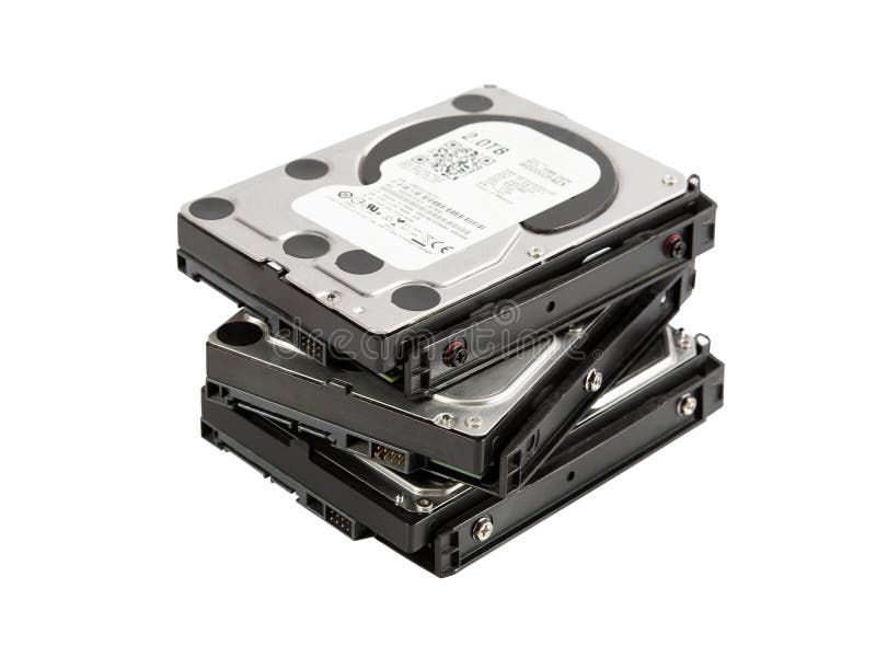 Hard Disk Drive Isolated On White Background Picture. Image: 3622728