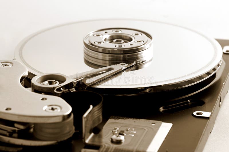 Computer hard Disk Drive stock photo. Image of concept - 1884492
