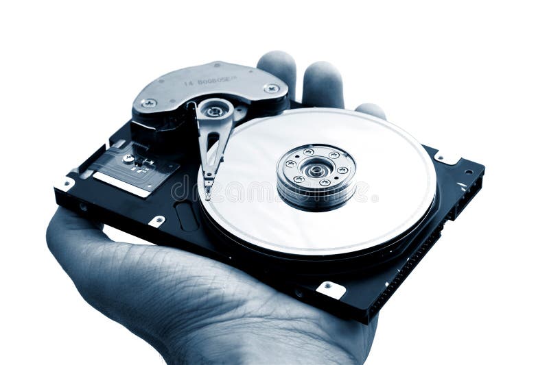 Computer hard Disk Drive stock photo. Image of internal - 1890228