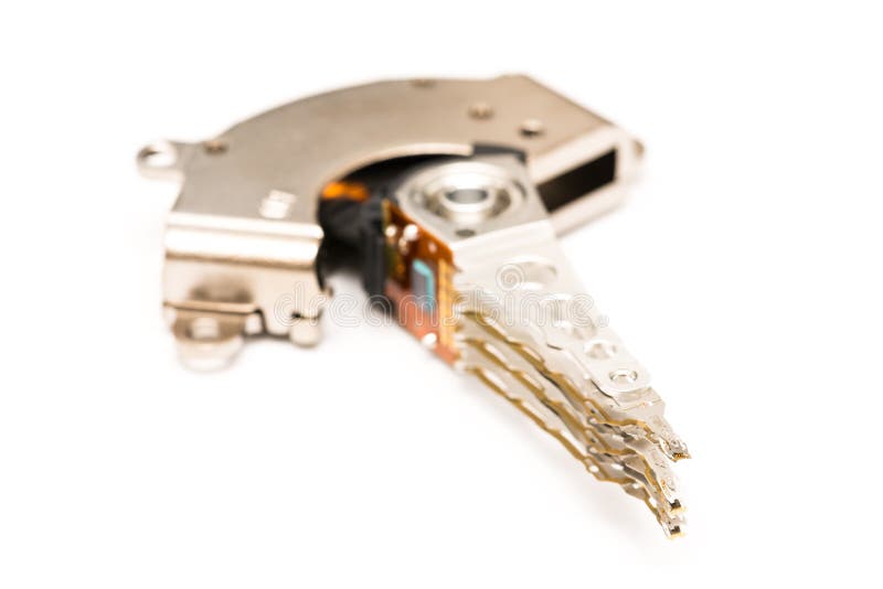 Computer Hard Disk Drive Actuator Stock Photo - Image of accessibility ...