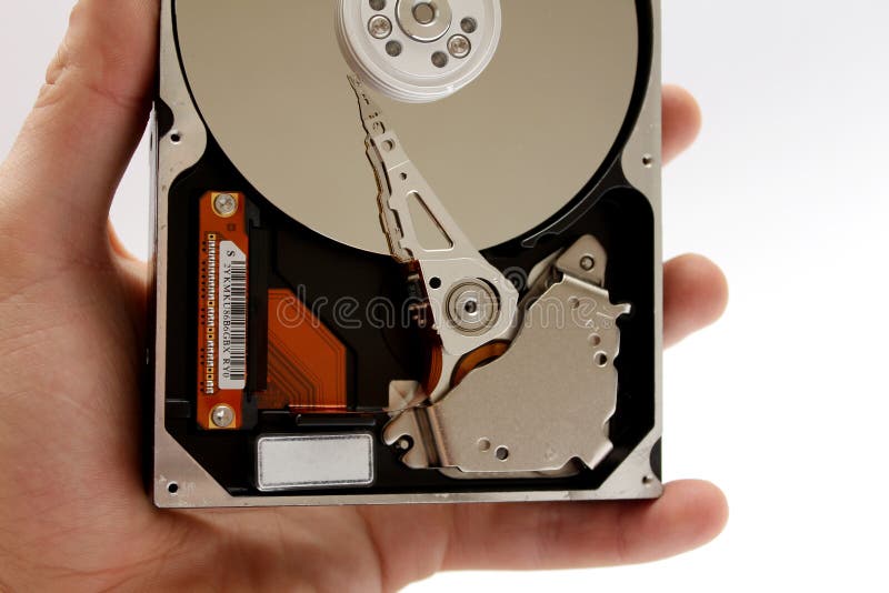 Computer Hard Disk Drive HDD Stock Image - Image of electronic, cmos ...