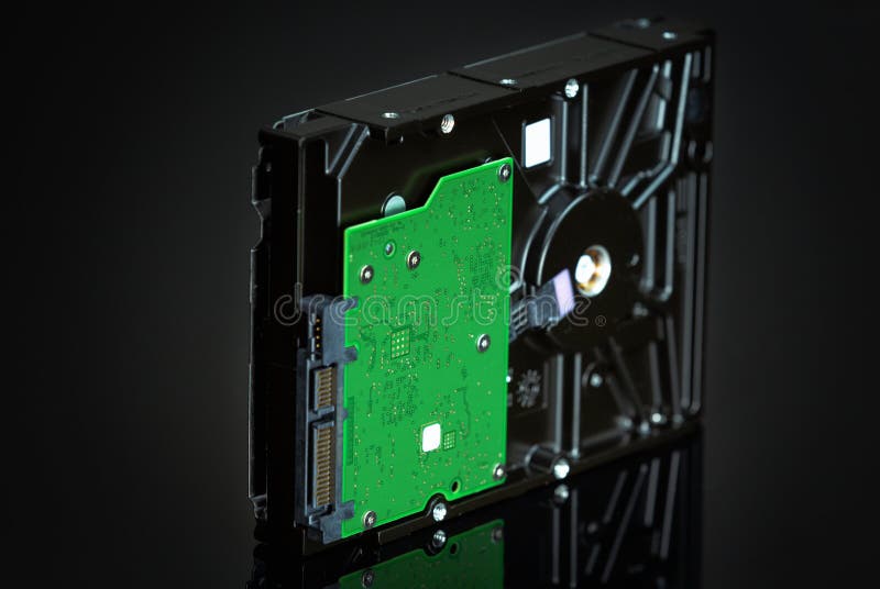 Computer hard disk drive. stock image. Image of computer - 96451349