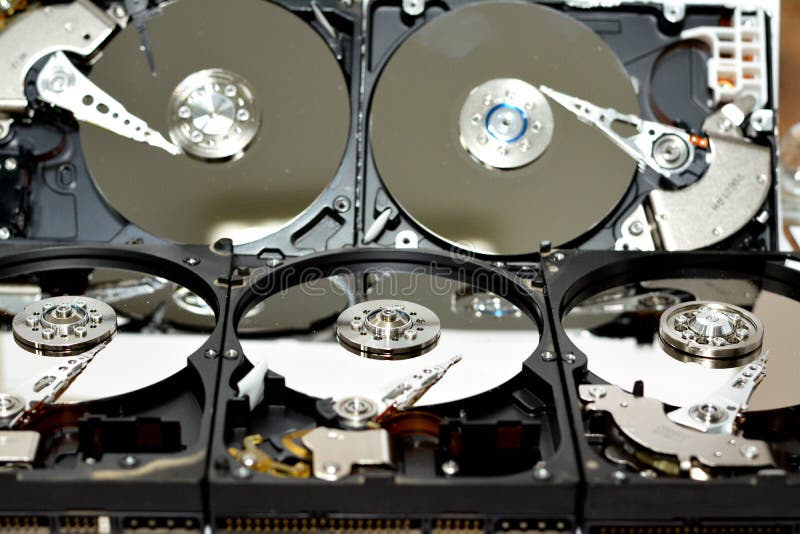 Computer Hard Disk Drive Storage Memory, Repair Broken Computer Part ...