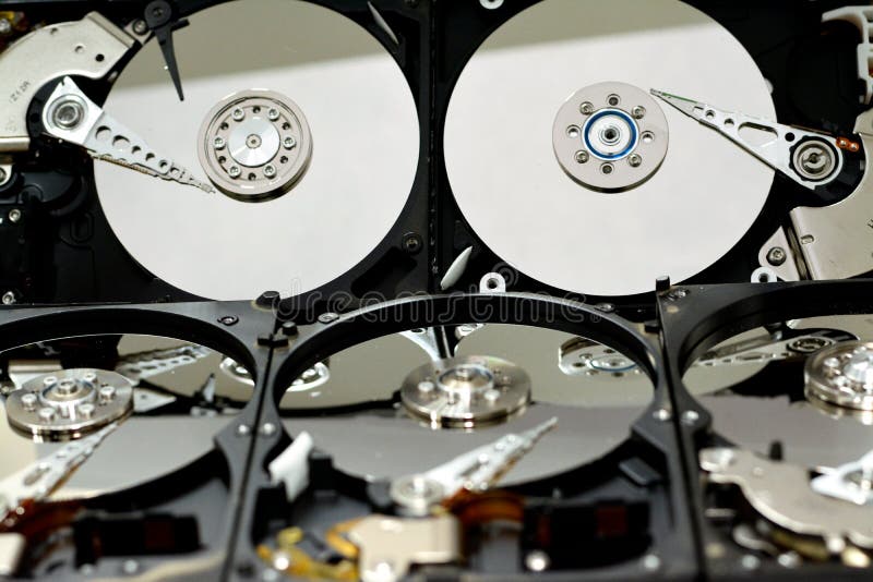 Computer Hard Disk Drive Storage Memory, Repair Broken Computer Part ...