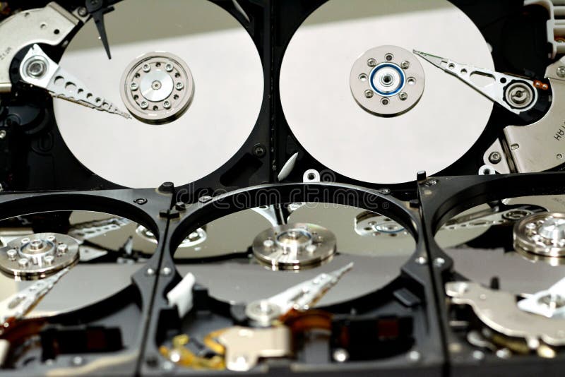 Computer Hard Disk Drive Storage Memory, Repair Broken Computer Part ...