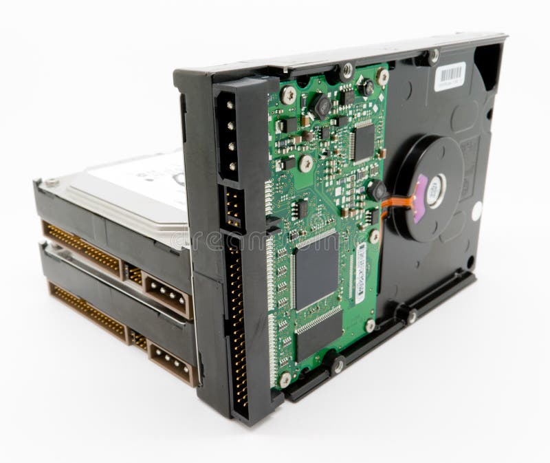 Computer hard disk drives stock photo. Image of computing - 24425078