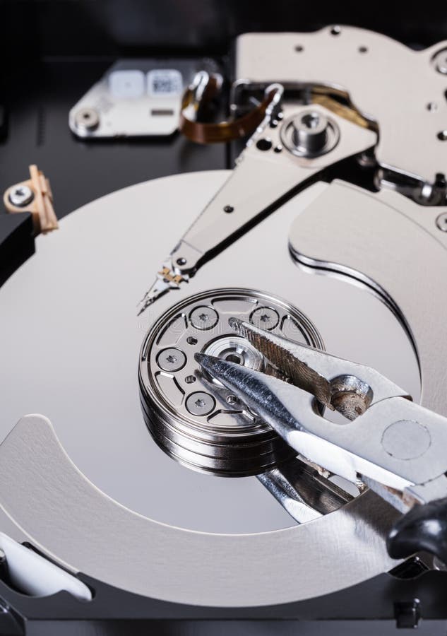 Computer Hard Disk and Tool Stock Image - Image of harddisk, hard: 91099961