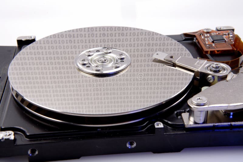 Computers Hard Disk Details Stock Image - Image of open, copy: 10868343