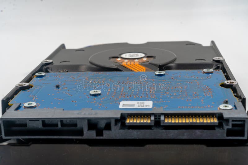 Computer Hard Drive Circuit Board Technology Connection Data Storage ...