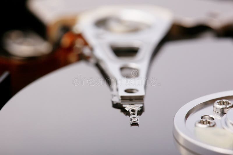 Computer Hard Drive Data Storage Stock Image - Image of electronic ...