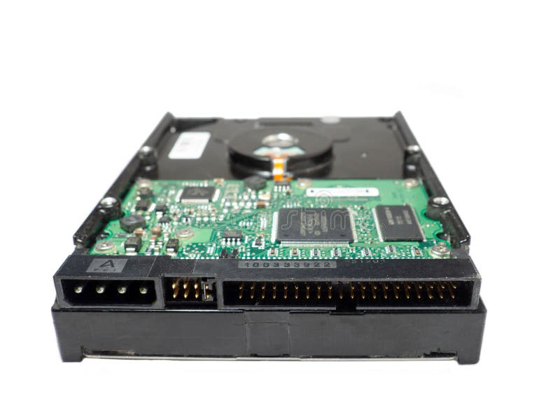 Computer Hard Drive. Electronics. Part of the Mechanism Stock Image ...