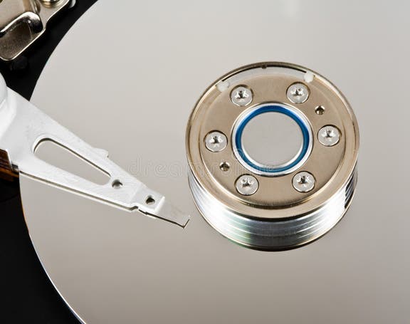 Computer Hard Drive Platter Stock Photo - Image of memory, gigabyte ...