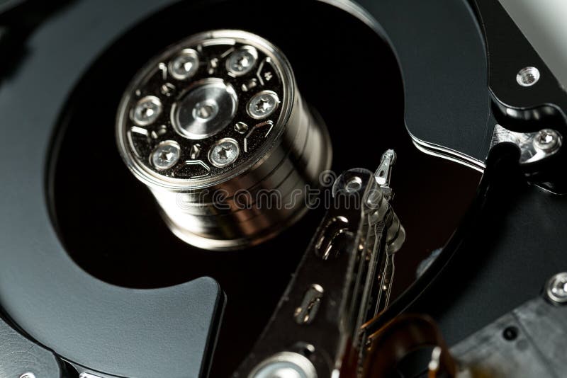 Computer Hard Drive for Storing Large Amounts of Information Stock ...
