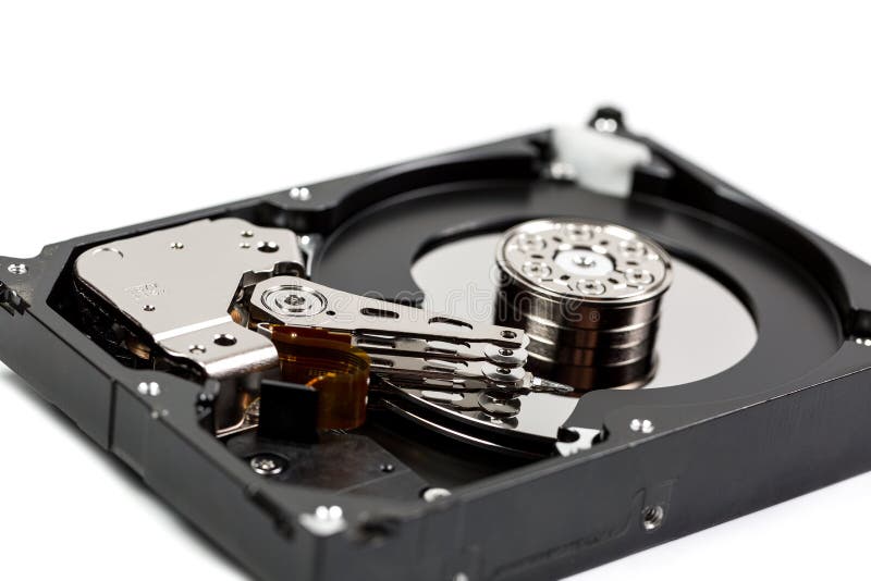 Computer Hard Drive for Storing Large Amounts of Information Stock ...