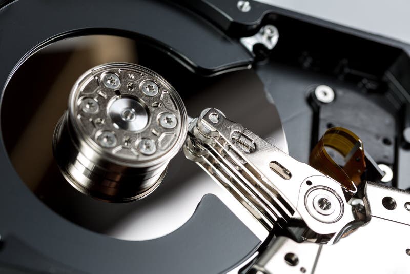 Computer Hard Drive for Storing Large Amounts of Information Stock ...