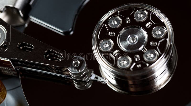 Computer Hard Drive for Storing Large Amounts of Information Stock ...