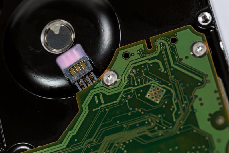 Computer Hard Drive for Storing Large Amounts of Information Stock ...