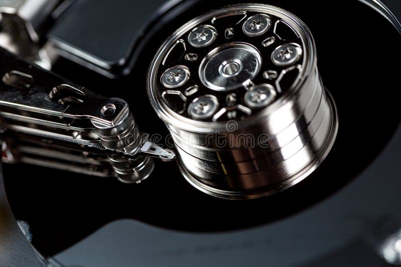 Computer Hard Drive for Storing Large Amounts of Information Stock ...