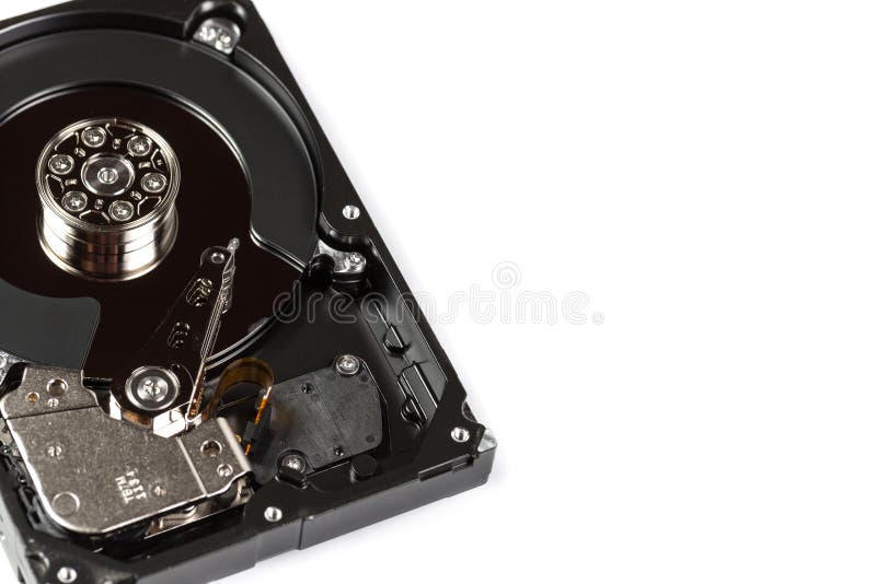 Computer Hard Drive for Storing Large Amounts of Information Stock ...