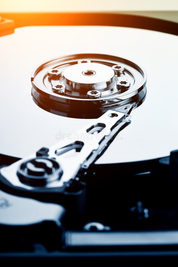 Computer Harddisk Drive (HDD) Stock Image - Image of medium, megabyte ...