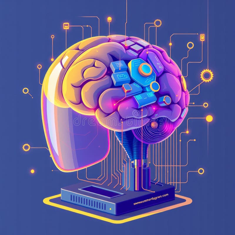 Computer Hardware and Artificial Intelligence Combined To Create a 3D ...