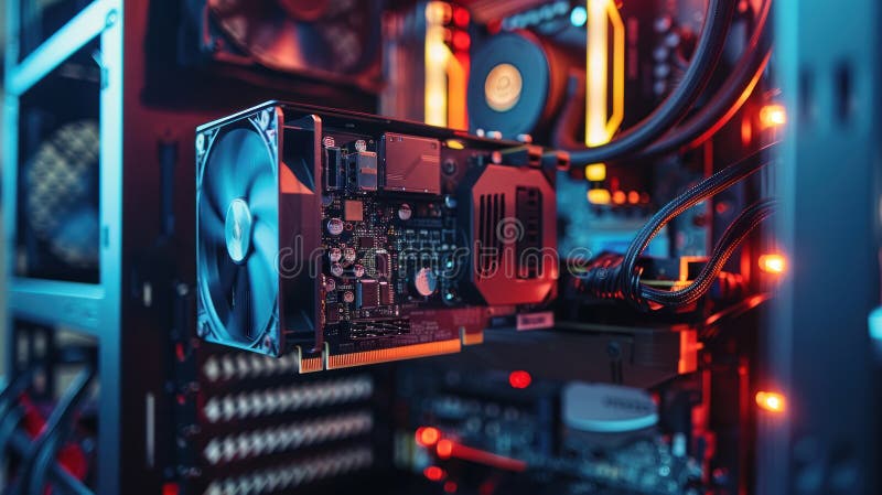 A Computer Hardware Component Such As A Graphics Card Or Processor