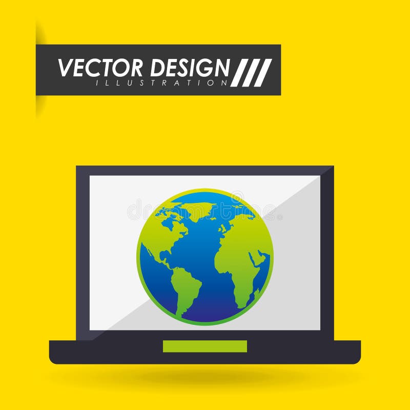Computer hardware design stock illustration. Illustration of hardware ...