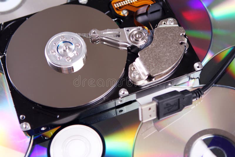 Computer Hardware and Devices Stock Photo - Image of media, computer ...