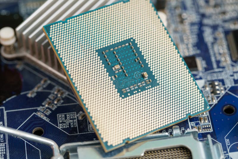 Computer Hardware, Motherboard Stock Image - Image of computer ...