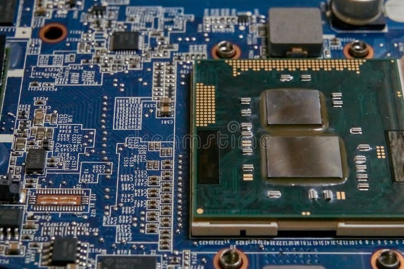 Computer Hardware Motherboard Semiconductor, Microchips, Hardware ...