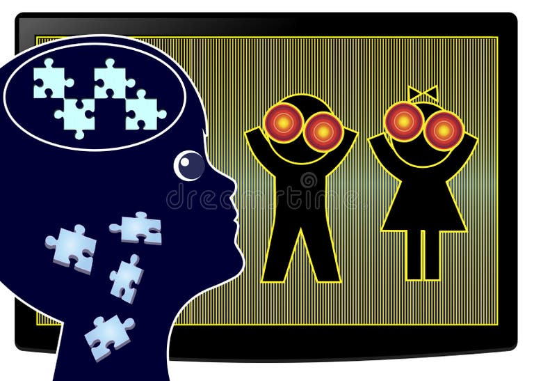 Screen Time Too Much Stock Illustrations – 48 Screen Time Too Much ...