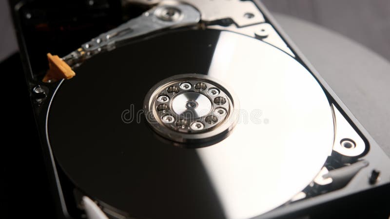 Computer HDD Hard Disk Drive. Computer Storage Memory Stock Video - Video of computer, security ...