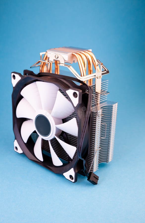 Computer Heatsink Cooler. Detail of a Personal Computer. Stock Image ...