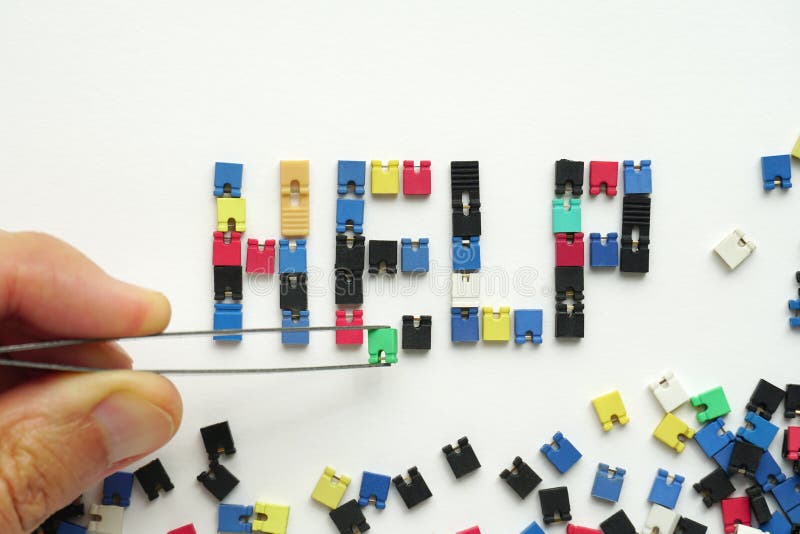 Computer Help stock image. Image of internet, computer - 10518983