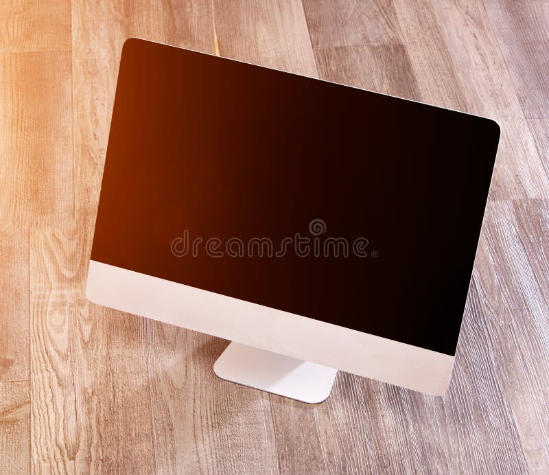 Computer in High Definition with Laptop, Tablet and Mobile Stock Image ...