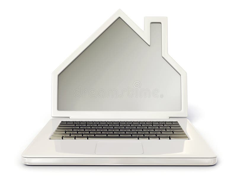 Computer house stock photo. Image of equipment, detail - 8705620