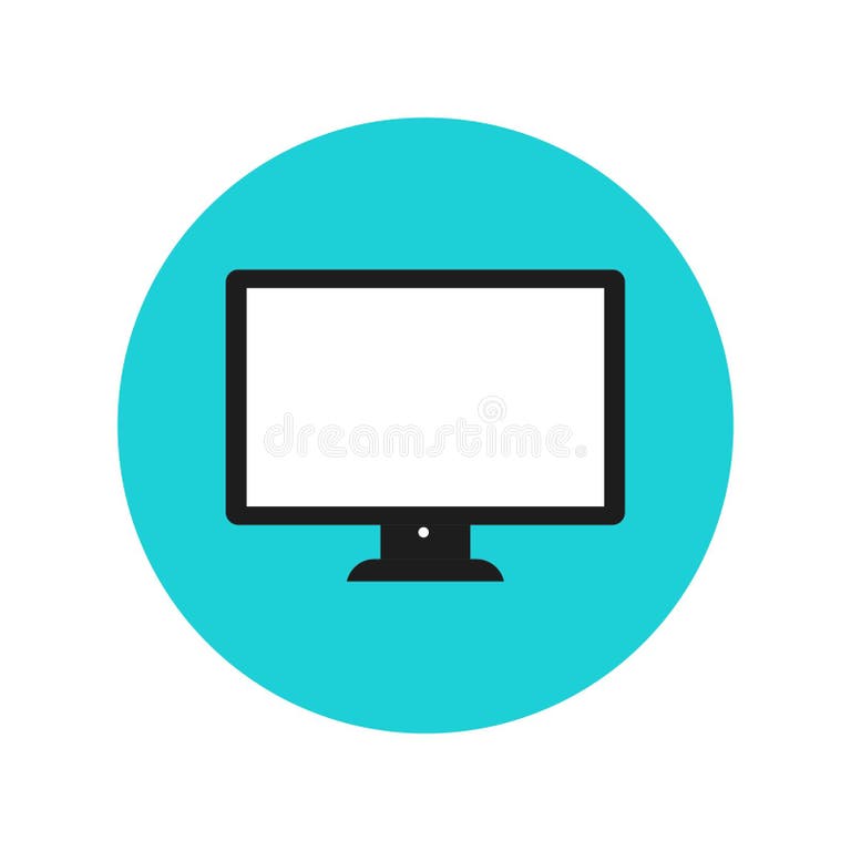 Computer icon stock illustration. Illustration of technology - 243841110