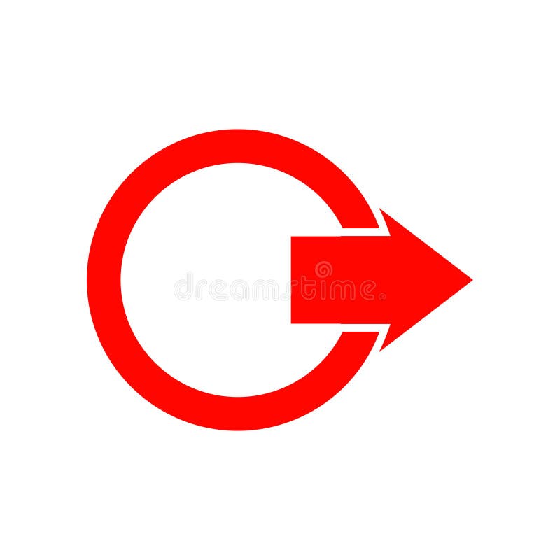 Computer icon logout stock illustration. Illustration of shape - 318425503