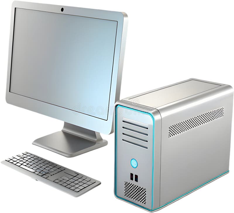 The Computer Icon Symbolizes Technology, Connectivity, and Digital ...