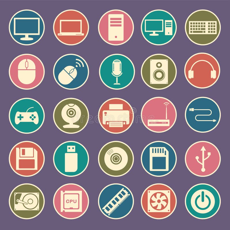 Computer icon stock vector. Illustration of notebook - 43842593