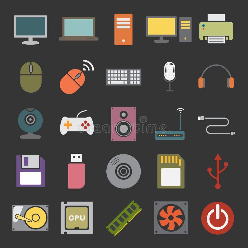 Computer icon stock vector. Illustration of notebook - 43842593